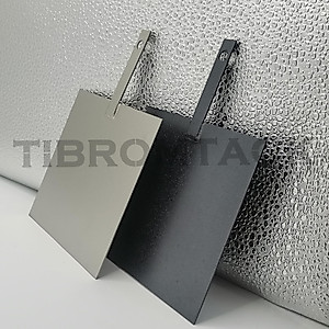 Titanium Electrodes 2PCS for Electrochemical Application, Titanium Anode Plate with MMO Ruthenium-Iridium Coating and Cathode Electrolytic Plate without Coating
