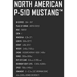 COBI TOP Gun: Maverick™ Mustang P-51D™ Plane