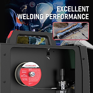 YESWELDER Silicon Aluminum Welding Wire ER4043 .035-Diameter, 1-Pound Spool