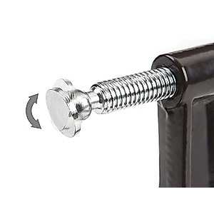 TEKTON Malleable Iron C-Clamp | 4009, Black, 1 Inch