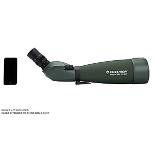 Celestron Regal M2 100ED Spotting Scope – ED Glass for Hunting, Birding and Outdoor Actvities – Phase and Dielectric Coated BaK-4 Prism – Fully Multi-Coated Optics – Dual Focus – 22-67x Zoom Eyepiece