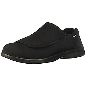 Propét Women's Cush 'N Foot Slipper, Black, 8