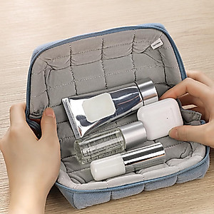 Lushandy Large Pencil Pouch Pencil Case Aesthetic Pencil Case Pouch Pencil Bag Cotton Checkered Pencil Case Soft Pillow Pencil Case