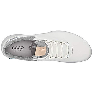 ECCO Women's Biom G3 Gore-TEX Golf Shoe, White/White, 5-5.5