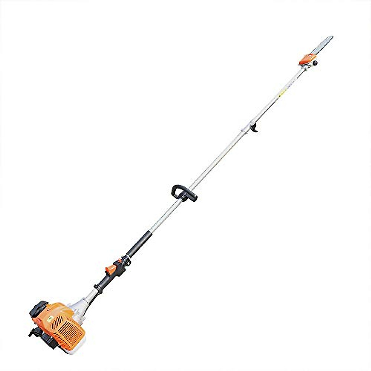 52CC 2 Stroke Pole Saw Pruner Pruning Saw Single Cylinder Gas Powered Tree Trimmer Garden Pole Saw