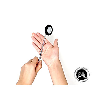 Elite Medical Instruments EIH-716-Black Babinski Reflex Hammer, Black