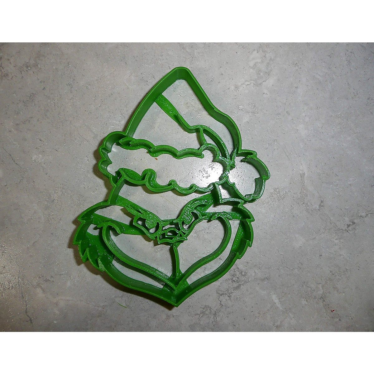 INSPIRED BY GRINCH HEAD DR SEUSS THEME CHARACTER CHRISTMAS COOKIE CUTTER MADE IN USA PR682