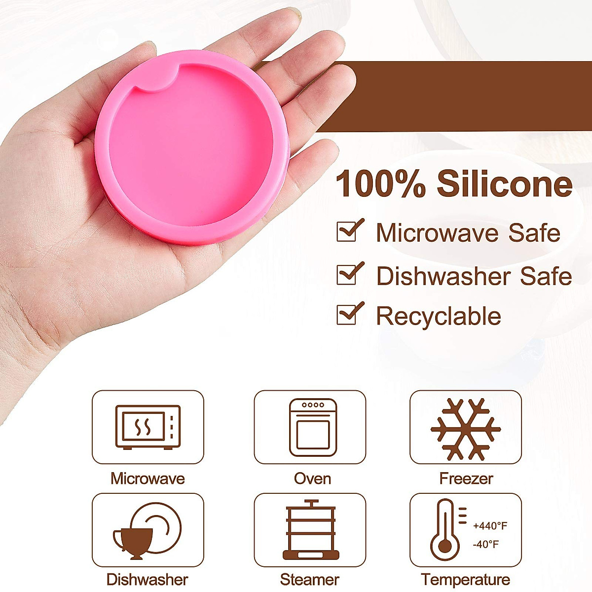 4 Pieces Silicone Resin Mold Keychain Pendant Mold DIY Coaster Mold Crafts Casting Mold Coaster Clay Mold for Homemade Coaster Jewelry Making Tool and DIY Keychain Decoration