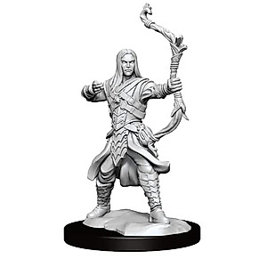 D&D Frameworks: Elf Ranger Male - Unpainted and Unassembled