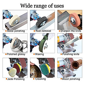 Hiqalty Electric Belt-Sander Polishing-Grinding Sharpener Adjustable -13 x 1.2in DIY Power Sanding Machine Mini Bench Belt Grinder Kit, Multifunctional for Knife Making, Woodworking(mini belt sander)