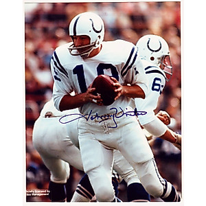 Kirkland Johnny Unitas 8 X 10 Autograph Photo on Glossy Photo Paper