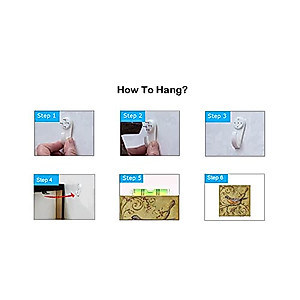 HOMEOART Coral Canvas Wall Art Prints Ocean Navy Blue Coastal Artwork Beach Home Decor Picture Framed Ready to Hang 12&quot;x12&quot;x4 Pieces