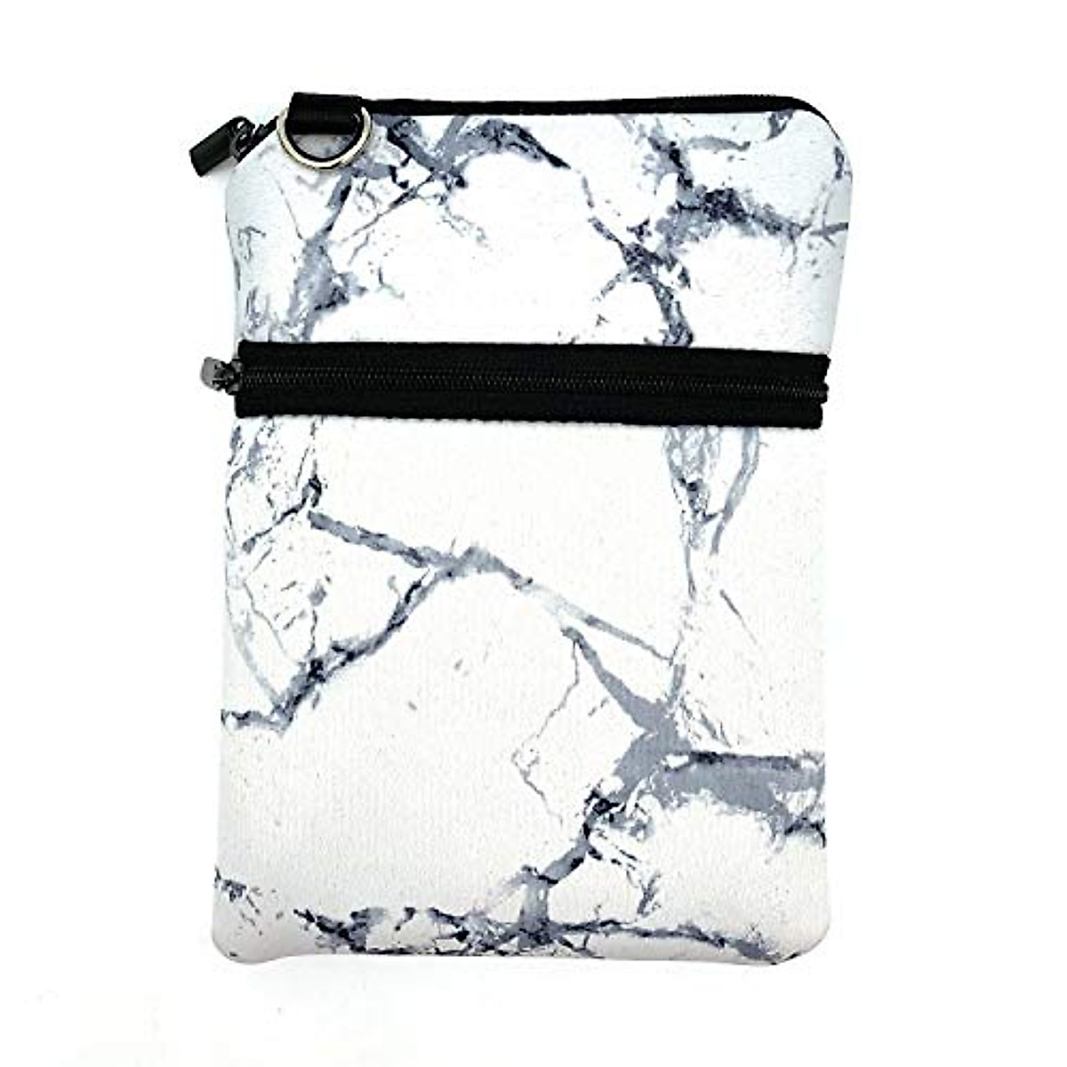 Wanty Cell Phone Bag - Small Crossbody Bag, Cell Phone Purse Smartphone Wallet with Shoulder Strap for Women (White)