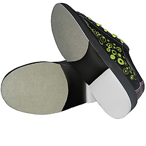 Pyramid Women's Rain Black/Hot Pink/Lime Green Bowling Shoes (9 B(M) US)