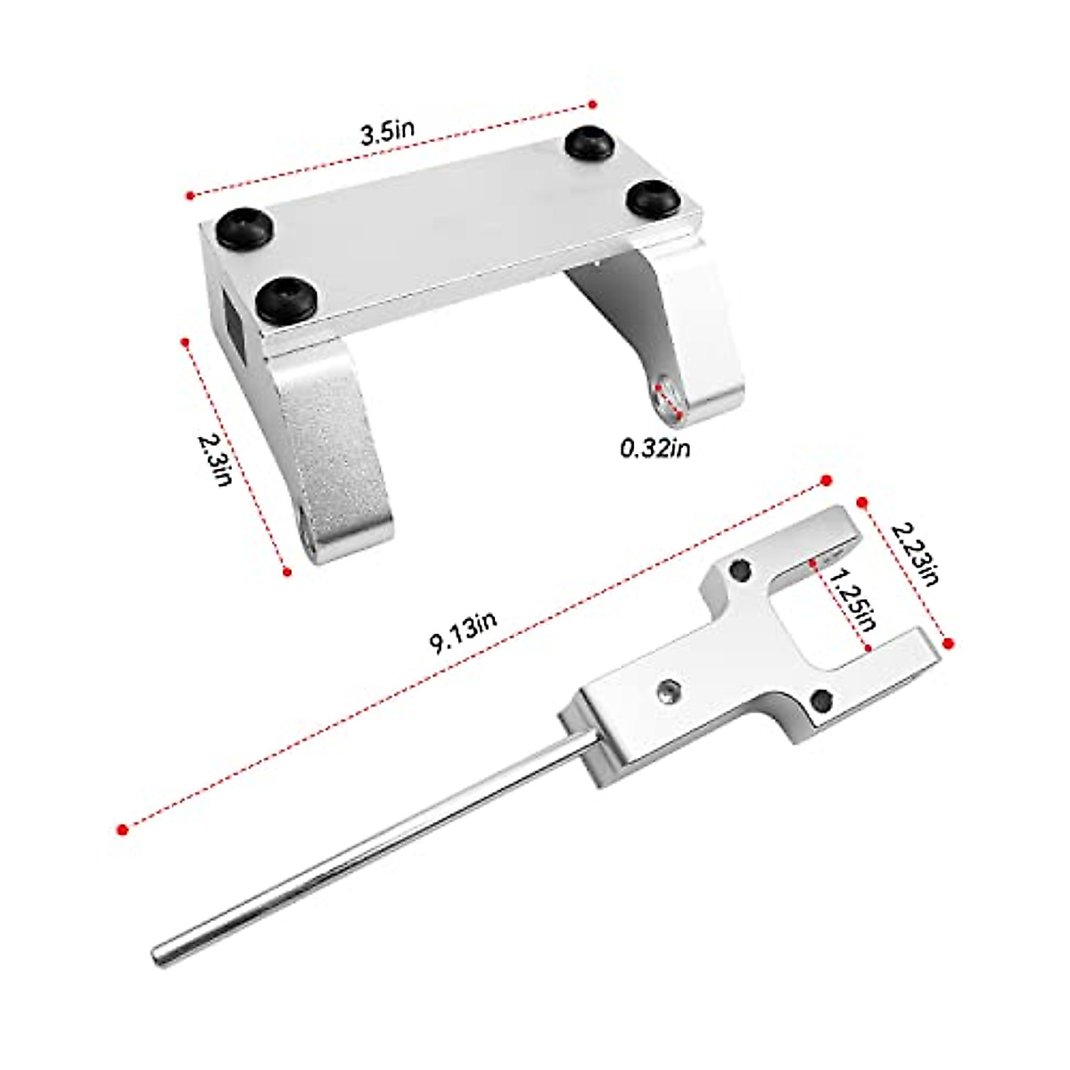 NTSUMI Metal Toggle Drive Connector and Metal Drive Toggle and Clevis Mount Power Recliners Compatible with All La-Z-Boy Lazyboy Power Rocker Recliner