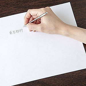 ZEBRA Mini 0.5 mm Mechanical Pencil, Silver Body (P-TS-3)