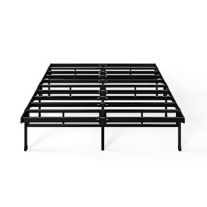Zinus Justin 14 Inch Easy to Assemble Mattress Foundation, Steel Support, No Box Spring Needed, Full