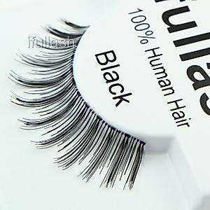 #73, 6 Pairs ifullash 100% Human Hair Eyelashes