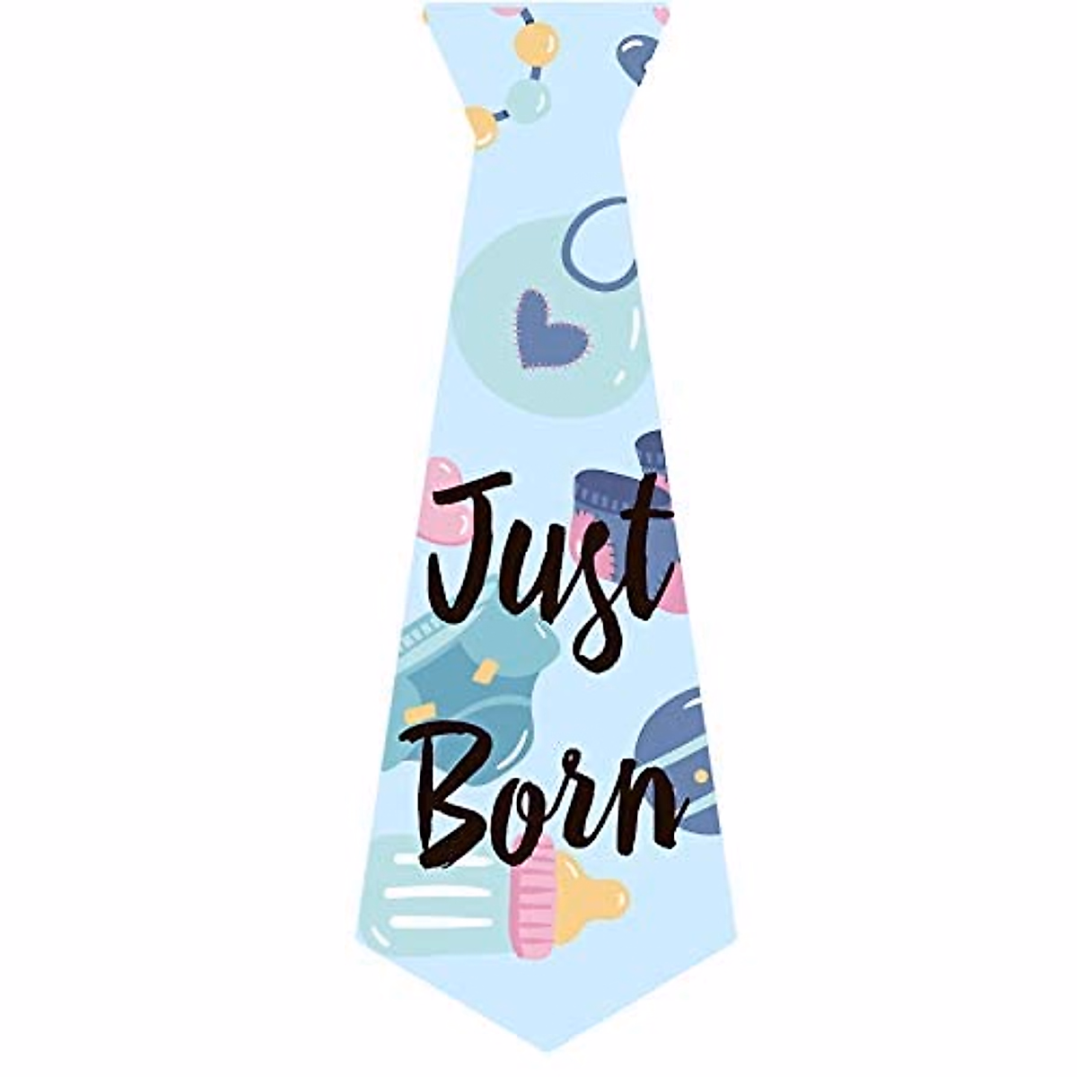 Baby Monthly Milestone Tie Stickers - Stickers for Infant Newborn First Year 12 mounts Boy