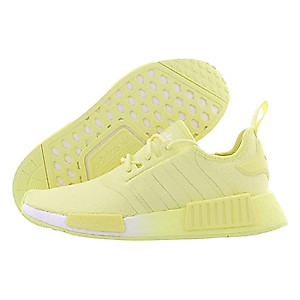 adidas Originals NMD R1 Womens Shoes Size 7, Color: Lime Yellow/White