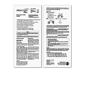 Pet Action Plus Flea & Tick Treatment for XL Dogs, 89-132 lbs, 3 Month Supply