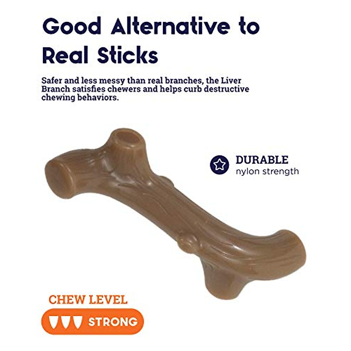 Petstages Dog Chew Toys – Safe and Long Lasting Chewable Sticks - Tough Alternative Chewing Sticks for Dogs