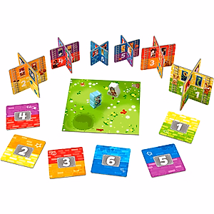 HABA My Very First Games Rhino Hero Junior - A Cooperative Stacking and Matching Game for 2 Years and Up