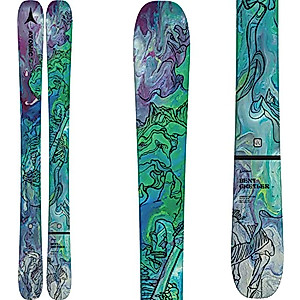 Atomic Bent Chetler Mini Skis Kids Sz 163cm Metallic Green/Purple