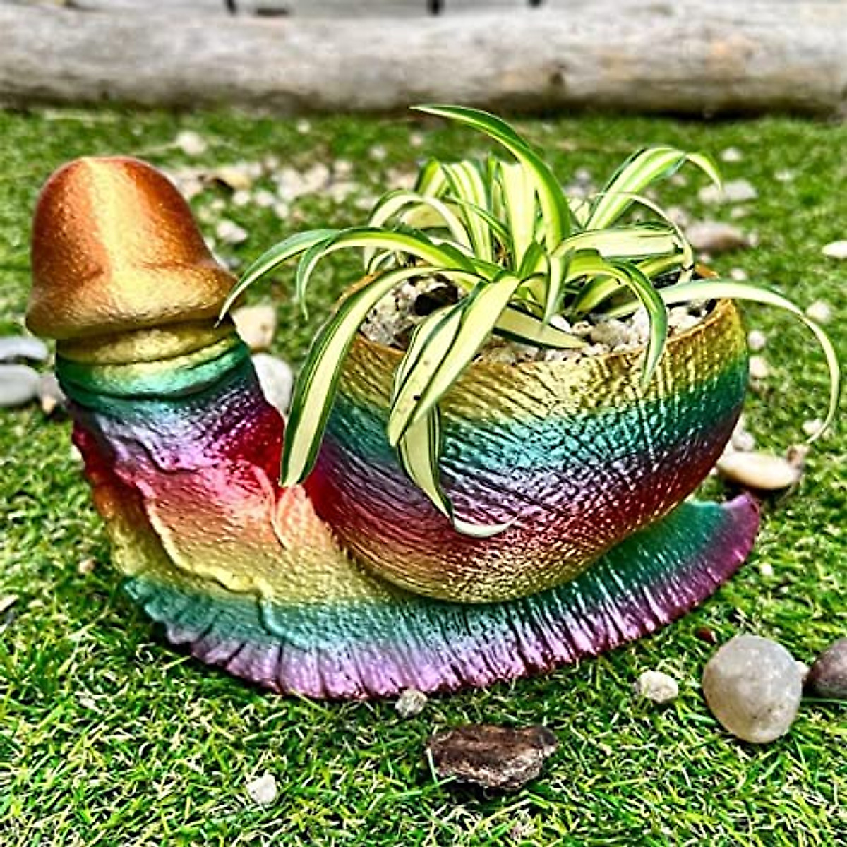 KEEP HOTTER Turtle Planter，Penis Planter，Turtle Planters for Outdoor Plants，Funny Planter，Penis Decor for Succulent Plants，Plant Pots for Fun Planting Experience for Home Office Desk Mini Ornament