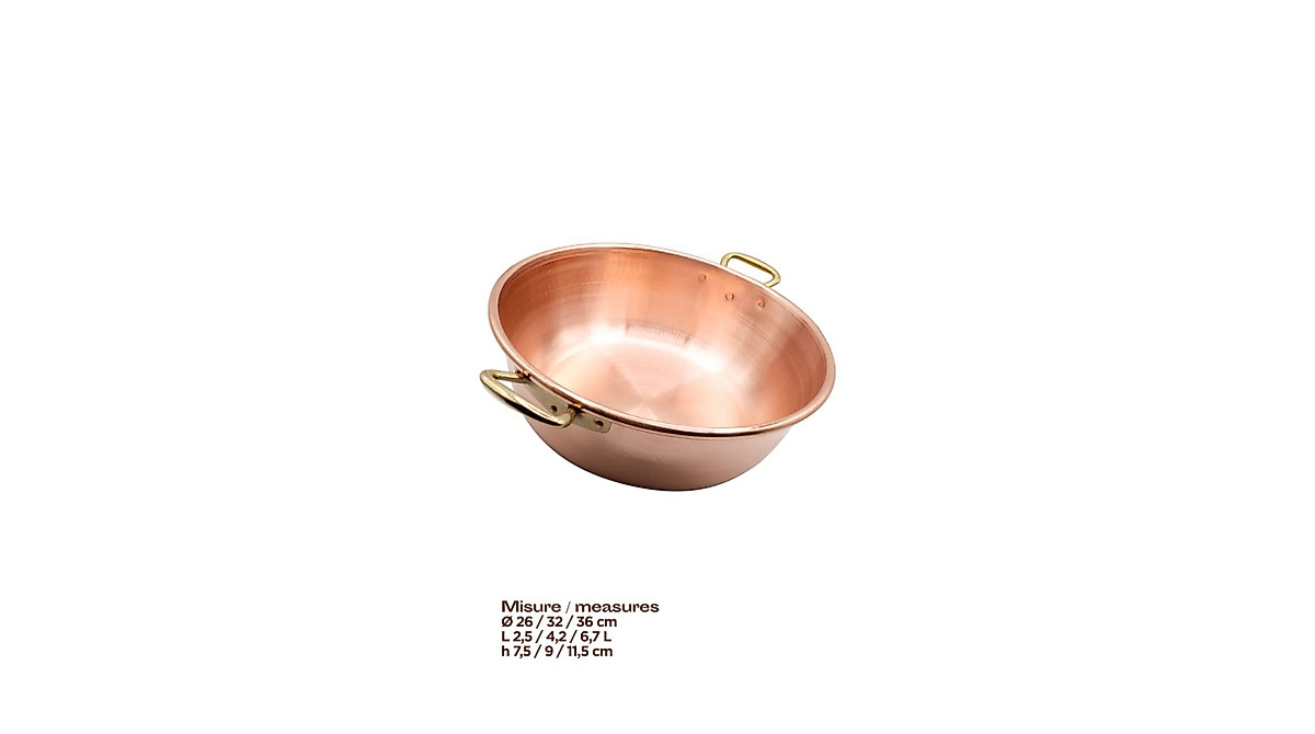 CREARTISTIC Copper Jam Pan - Handmade Italian Quality