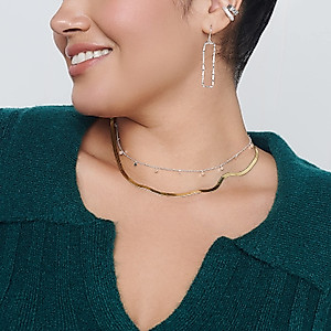 Silpada 'Balancing Act' Drop Earrings in Hammered Sterling Silver