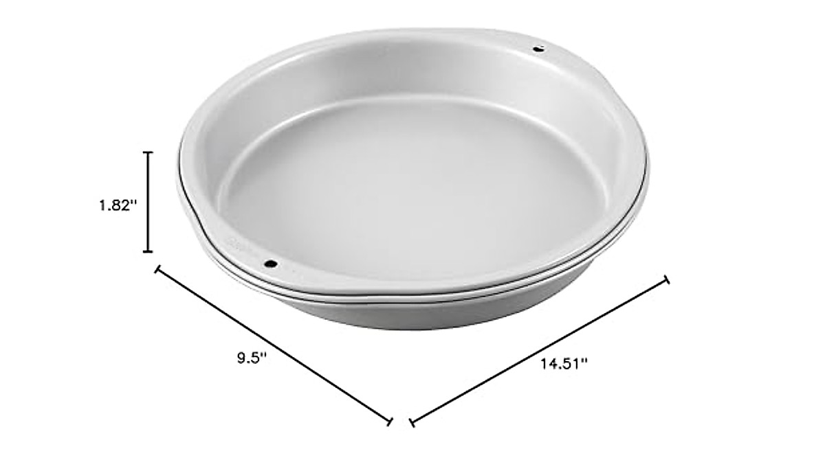 Wilton Non-Stick 9-Inch Cake Pans Set | Bake Perfect Layer Cakes