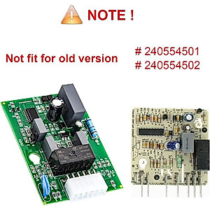 5303918476,241508001 Refrigerator Defrost Control Board compatible for Frigidaire,Electrolux Defrost Time Board PS2582247, AP4909015, 1614983, 5303918302, 5304429380