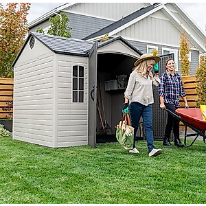 Lifetime Outdoor Storage Shed, 10 x 8 Foot