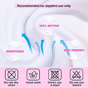 BIG ELEPHANT Baby Girls Training Underwear, Toddler Cotton Potty Training Pants Soft Absorbent 12-24 Month