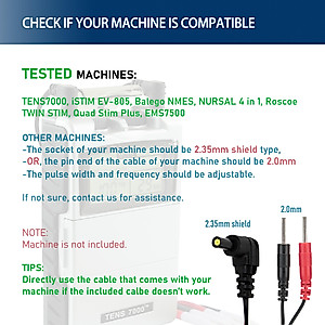 Ear Clips for Vagus Nerve Device, Black Soft Dual-Sided Earclip, Compatible with Tens 7000 etc
