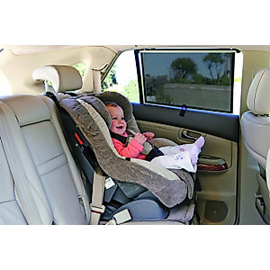 Dreambaby Extra Wide Car Window Shade, Black, 2 Pack