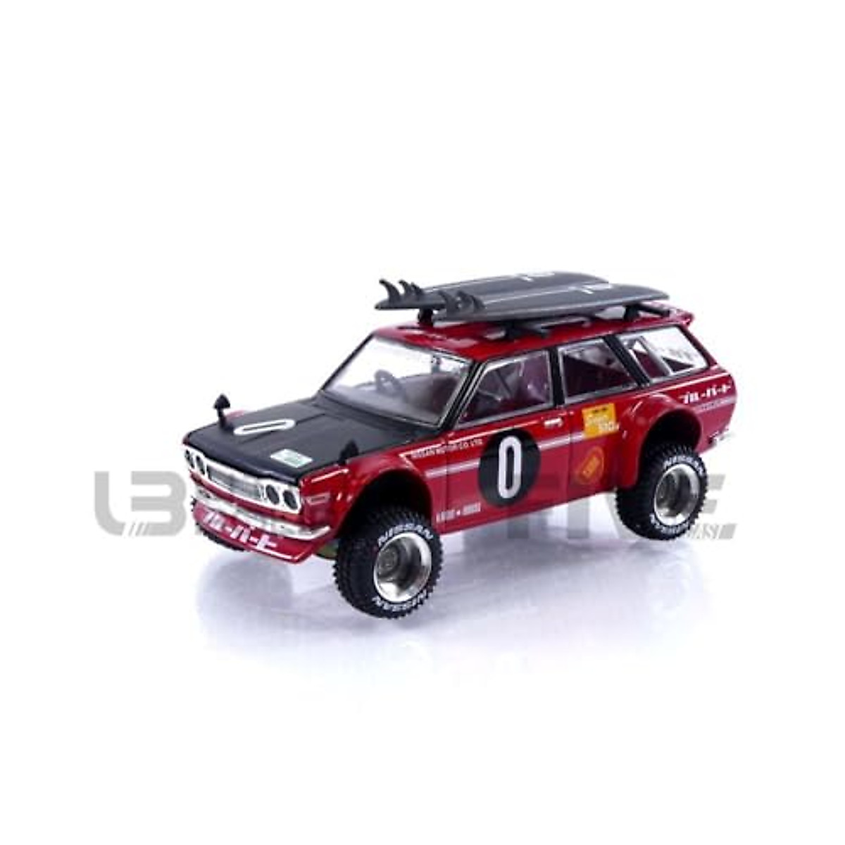 Datsun 510 4×4 Wagon Kaido GT Surf Safari RS V2 (by Jun Imai) Kaido House 1/64 Diecast Model Car True Scale Miniatures KHMG054