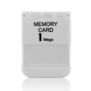 PS1 Memory Card 1MB High Speed Game Memory Card for Playstation One PS1 Memory Card