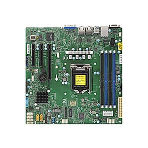 SuperMicro MBD-X11SCL-F-O C242 LGA1151 4X DDR4 2666MHZ ECC UDIMM PCH 3X PCI-E