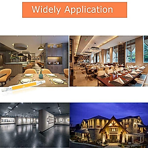 Lxcom Lighting R7s LED Bulb 118mm 20W Double Ended LED Bulbs 120V J Type R7s Floodlight 150W Halogen Bulb Replacement Daylight White 6500K Landscape Lights,2 Pack