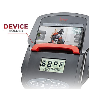 Sunny Health & Fitness Elite Interactive Series Exercise Recumbent Bike - SF-RB420046