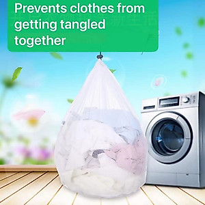 Durable Honeycomb Mesh Laundry Bags for Delicates (Spring Type)