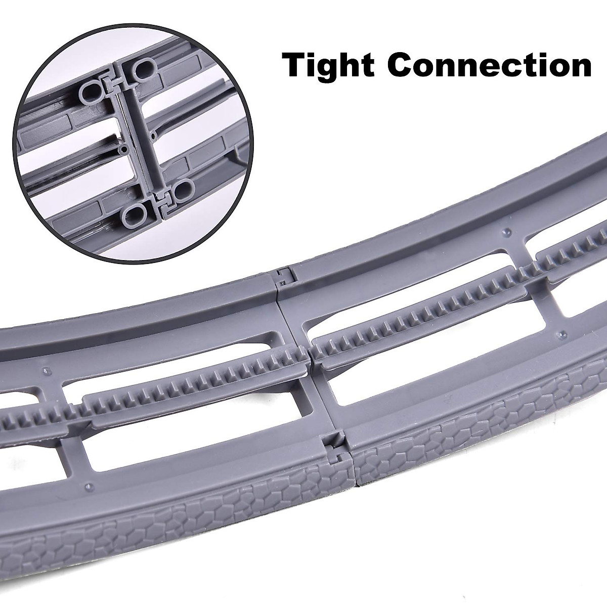 FUN LITTLE TOYS 45 PCs Tracks Sets Toys for Kids, Flexible Railway Tracks Roller Coaster Playset, Batteries Operated Toy Train with Light and Sound, Gift for 3 4 5 6 Years Old Toddlers Boys and Girls