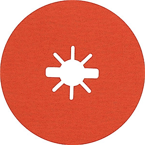 Bosch Professional 25x Expert R782 Prisma Ceramic X-LOCK Fibre Discs (for Steel, Stainless steel sheets, Ø 125 mm, Grit 80, Accessories Small Angle Grinder)