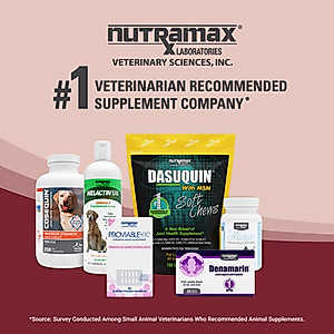 Nutramax Laboratories NARAQUIN™ Dietary Phosphate Binder + Renal Support Supplement for Cats & Dogs, 60 Count