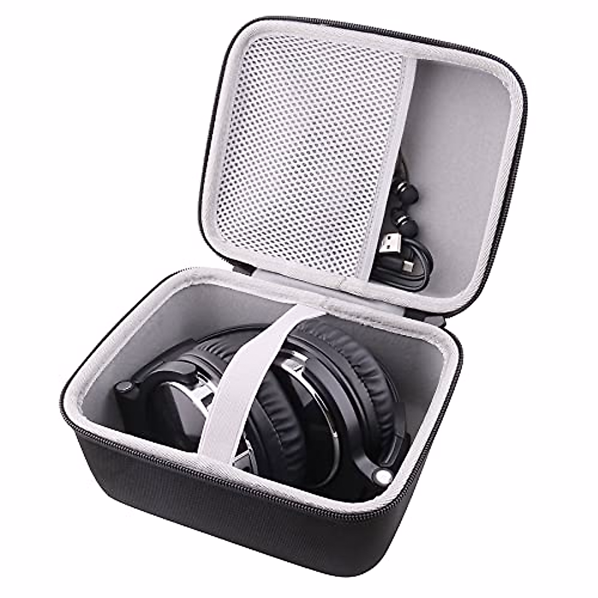 WERJIA Hard Carrying Case Compatible with OneOdio Over Ear Headphone (Case Only)