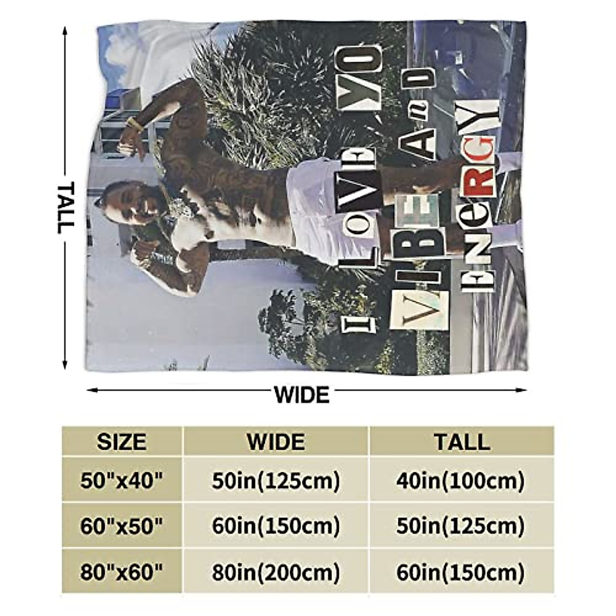 Blanket Flannel Fleece Plush Throw Blanket All Seasons Lightweight Air Conditioner Fuzzy Blanket for Living Room/Bedroom/Sofa/Chair 50"x40"