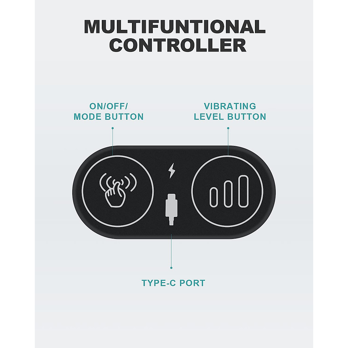 Foamula Vibrating Lumbar Support Pillow, Back Support Pillow with Vibrating Motors for Back Pain Relief, Ergonomic Design with Adjustable Strap for Home Office Chair, Gaming Chair, Car Seat, Plane