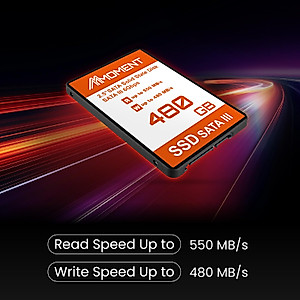 MMOMENT MS25 512GB M.2 2280 SATA III 6Gb/s Internal Solid State Drive SSD (up to 500MB/s)